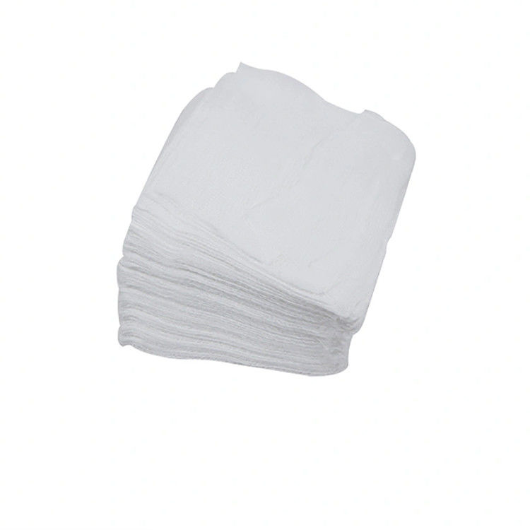 Cotton Non Fold Edge 12 Threads Medical Gauze Pads cotton-non-fold-edge-12-threads-medical-gauze-pads