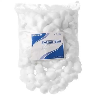 Premium Medical Disposable Absorbent Sterile 100% Pure Cotton Balls Bulk