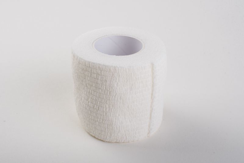 4.5m Colored Self-Adhesive Non-Woven Cohesive Bandage Adhesive Elastic ...