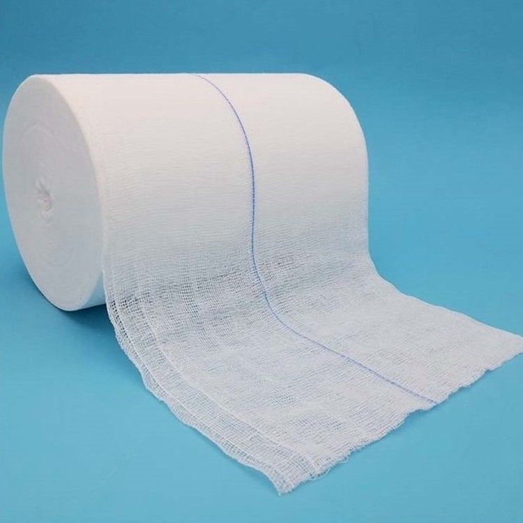 CE ISO Approved Hospital Absorbent Gauze Rolls Jumbo Big Roll 120cm x ...
