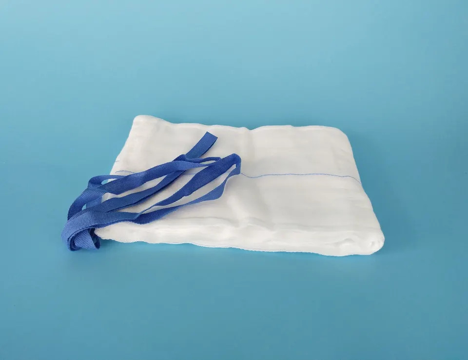 45cm x 45cm 4/6/12ply Medical X-Ray Detectable Compress Gauze Lap Sponges